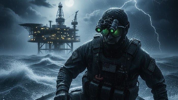 British Special Forces Rehearse Raid on Russian Oil Rigs